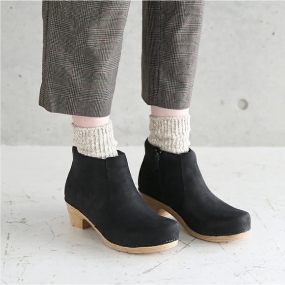 Dansko | Shoes | Dansko Maria Clog Boot Bootie Leather Ankle Casual ...